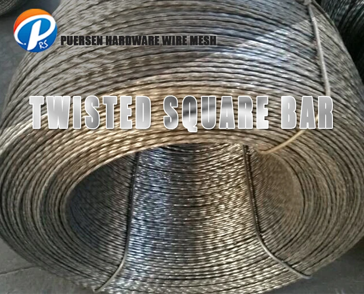 Steel Grate Square Twisted Cross Bar - Buy Twisted Square Bar,Cross Bar ...