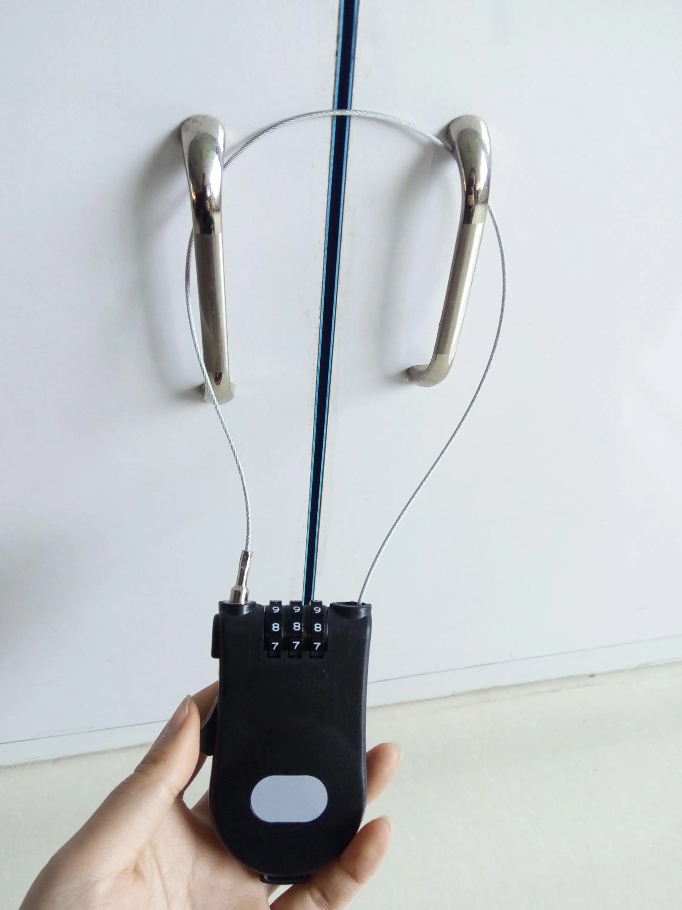 Ch-31 Abs Combination Lock Adjustable Wire Lock Oem Cable Lock - Buy ...