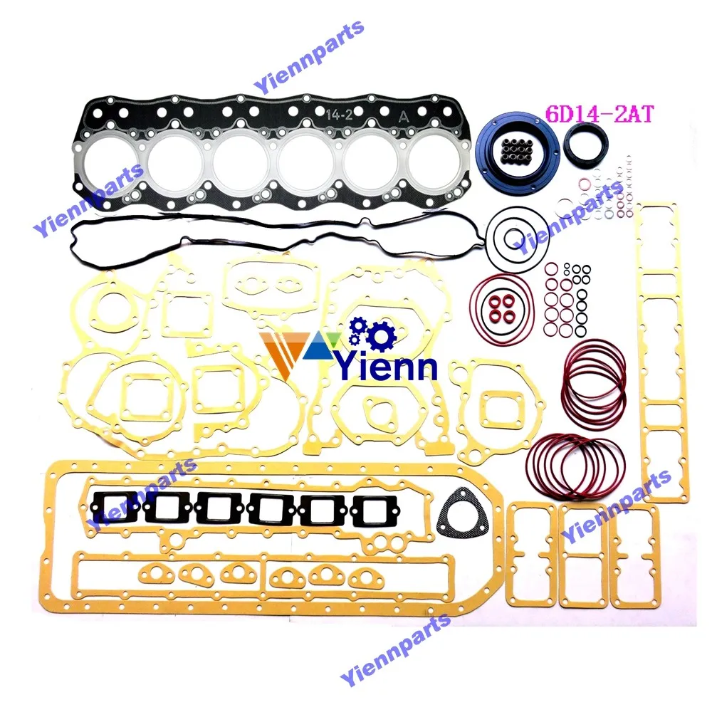 6d14-2at Engine Overhaul Full Gasket Kit Set Me038219 Me999902 For ...