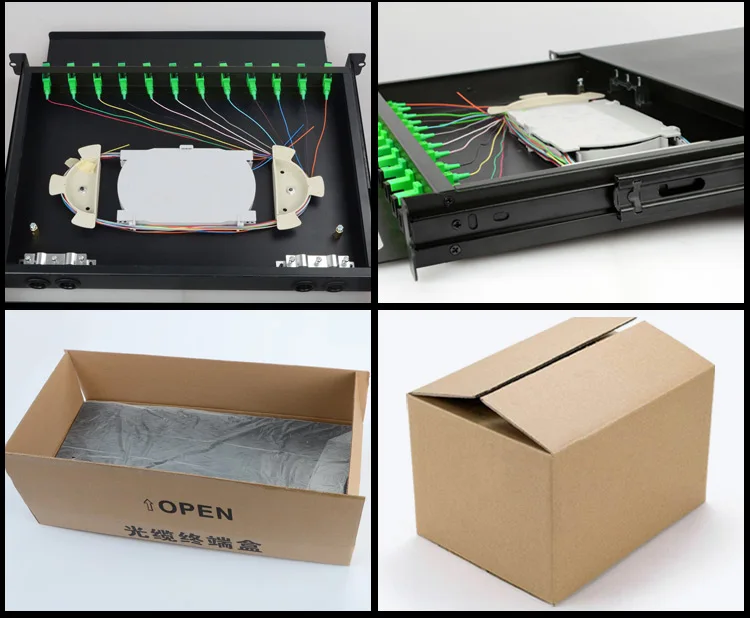 High Quality 12 Port Drawer Type IDU IDF Rack Mount Racks