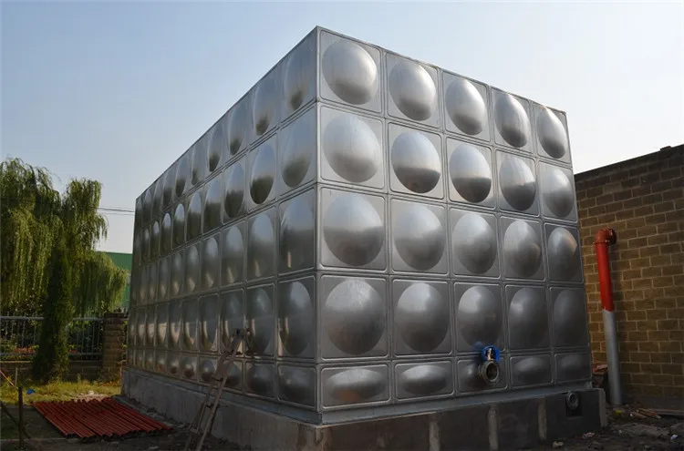 Square Type Stainless Steel Water Tank - 1000 Liters