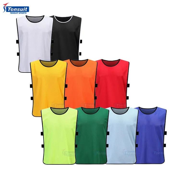 Cheap Reversible Mesh Football Training Vest - Youth Adult