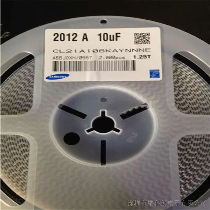 SMD 0805 CL21A106KAYNNNE Ceramic Capacitor 10uf 25V X5R