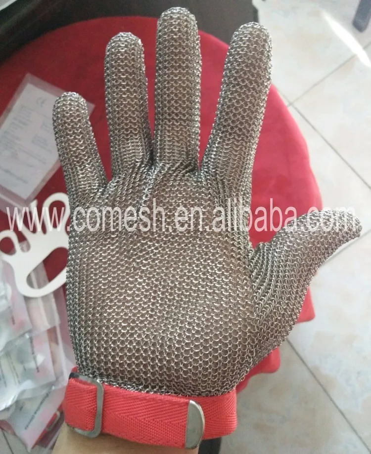 Professional Stainless Steel Wire Mesh Gloves (15 Years' Factory) - Buy ...
