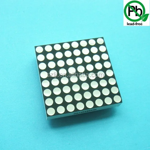 Common Anode/cathode White 8x8 Led Dot Matrix Display Module - Buy Led ...