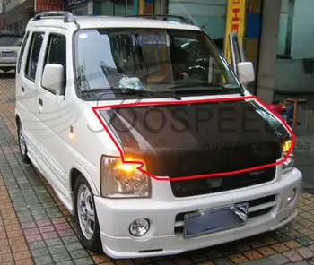Oem Type Engine Hood Carbon Fibre Bonnet For Suzuki Wagon R - Buy ...