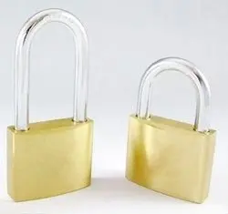 50mm Brass Padlock Key with Master Key - Secure Your Assets