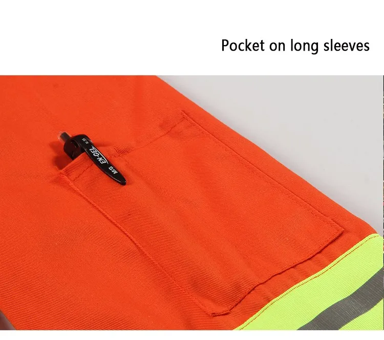 Sanitation Suit - Industrial Long Sleeve Safety Worker Uniform