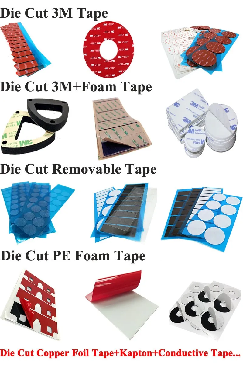 3M Die Cut Double Sided Permanent Adhesive Tape - Sticky Pad/strip/circles