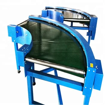 90 Degree Conveyor Belt 90 Degree Zero Tangent Turn Curve Belt Conveyor ...