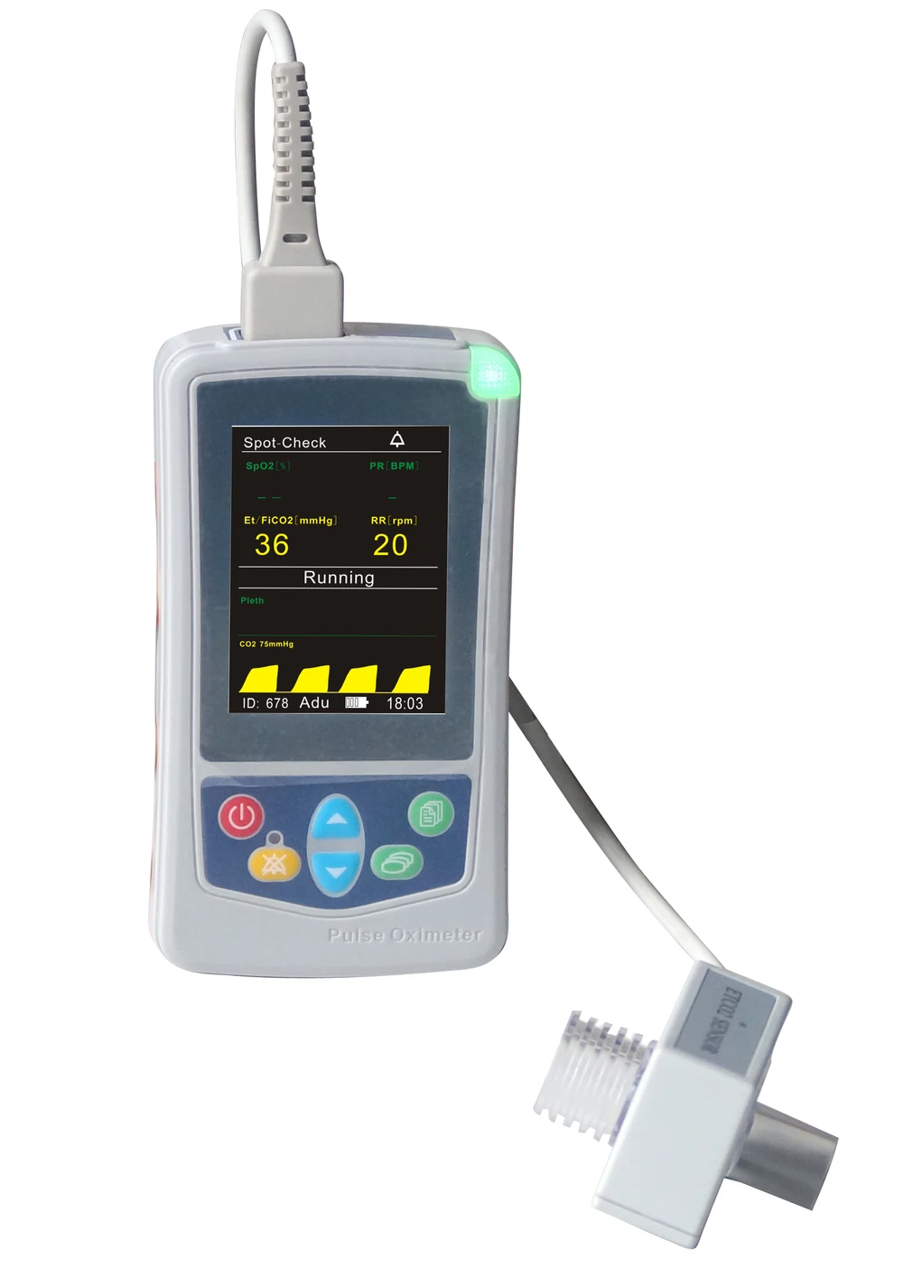 Utech Ut100d Capnograph With Mainstream Co2 Sensor - Buy Capnograph ...