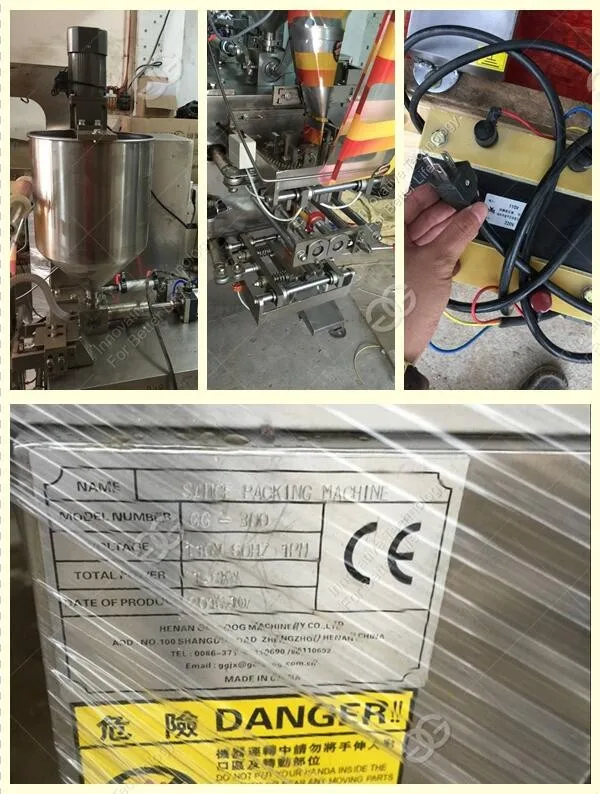 Tamarind Paste Packing Machine Paste Filling Machine With Mixing Hopper ...