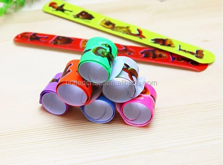 Customized Reflective Slap Bands Cartoon Kids Slap Bands Reflective ...