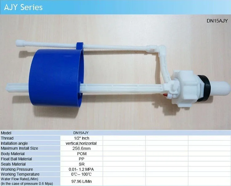 Keyu Diaphragm Type Water Tank Float Valve - Buy Diaphragm Type Water ...