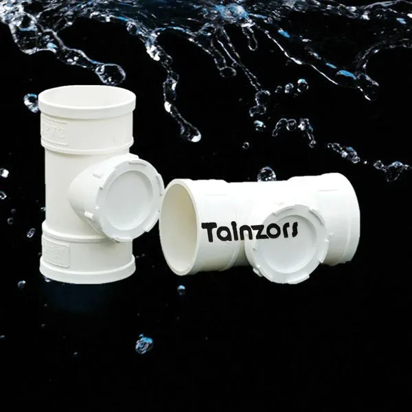Construction Drainage Pvc Pipe Fittings Inspection Tee With Checking ...