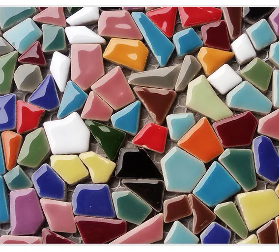 Rainbow Mosaic Tiles - Durable and Stylish Decor Solutions