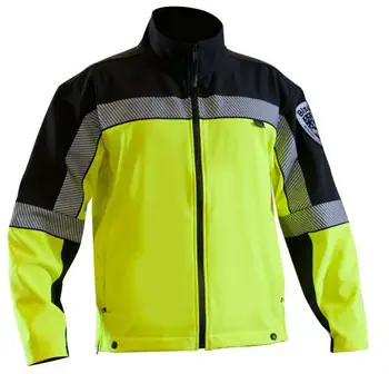 High Visibility Outerwear Colorblock Softshell Jacket - Buy High ...