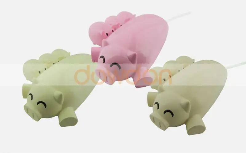 Pig Hub USB2.0 - Cute Gift with 3 USB Ports & TF Card