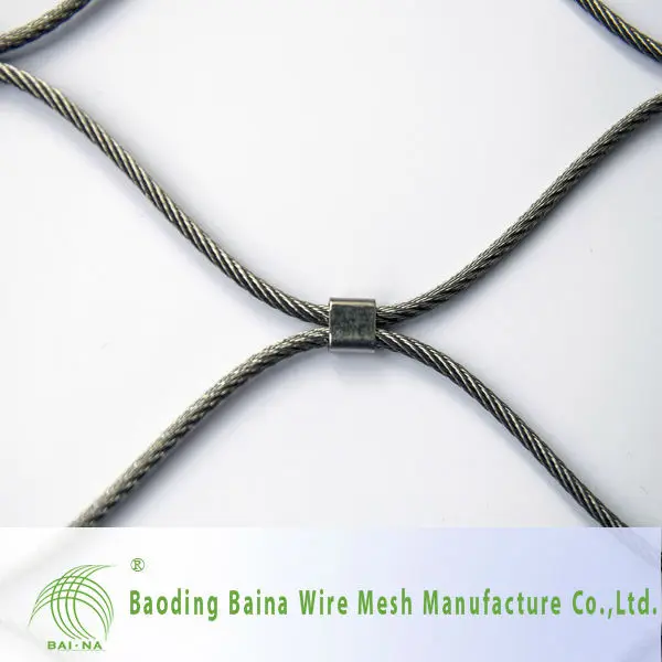 Stainless Steel 316 Ferrule Mesh Helideck Safety Net,Ss316 Perimeter ...