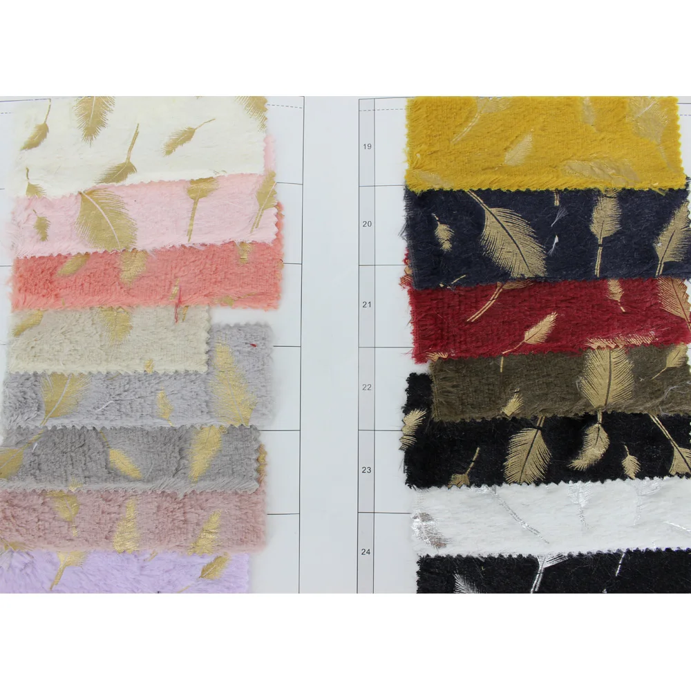 Pv Plush 100% Polyester Fabric For Toys Garment Baby Products Clothing ...