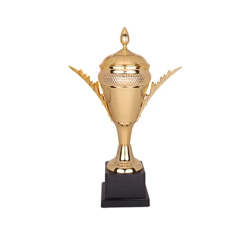 Factory Wholesale High-end Gold/silver/copper Big Soccer Trophy Cup ...