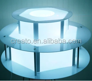 Commercial 3 Layer Plastic Led Chocolate Fountain Base - Buy Fountain ...