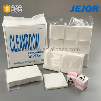 10x10cm 56gsm Polycellulose Micropure Cleanroom Wipes - Buy Micropure ...