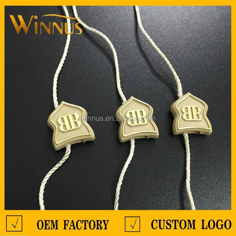 Cheap Customize Clothing Shirt Sportswear Brand Name Logo Plastic Hang ...