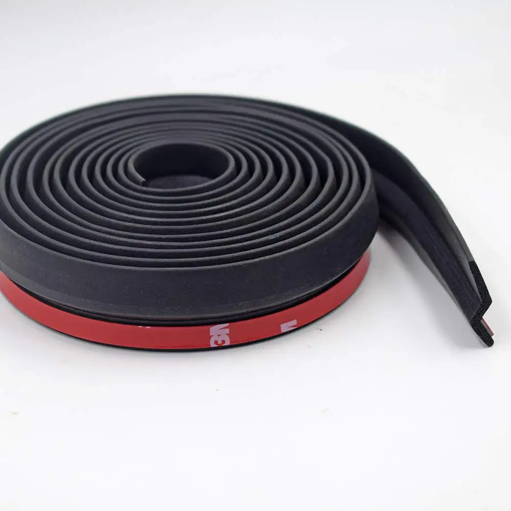 Double Sided Epdm Adhesive Closed Cell Foam Black Tape Rubber Flat Seal ...