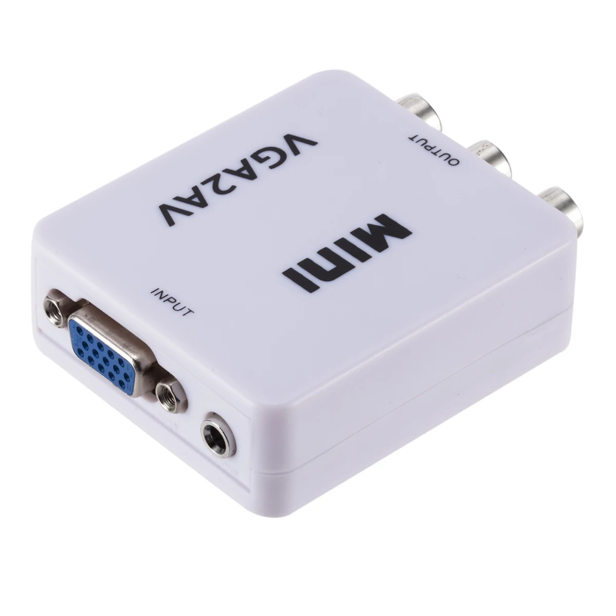 Vga To Av Mini Converter Adapter Support 1080p Vga To Av Converter Pc ...