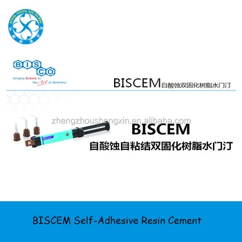 Dental Material Bisco Biscem Dual-cured Self-adhesive Resin Cement ...
