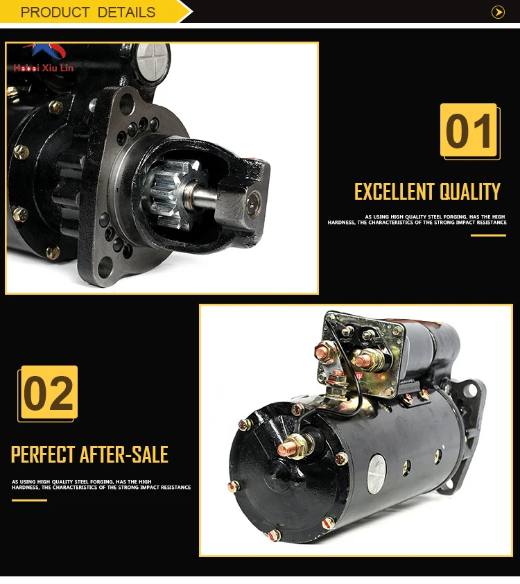 3021038 Heavy Dump Truck 12v Dynamo Starter Motor Rpm - Buy Geared ...