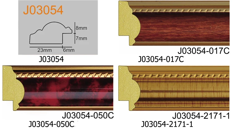 Polystyrene Plastic Picture Frame Moulding - Fashionable & Eco-friendly