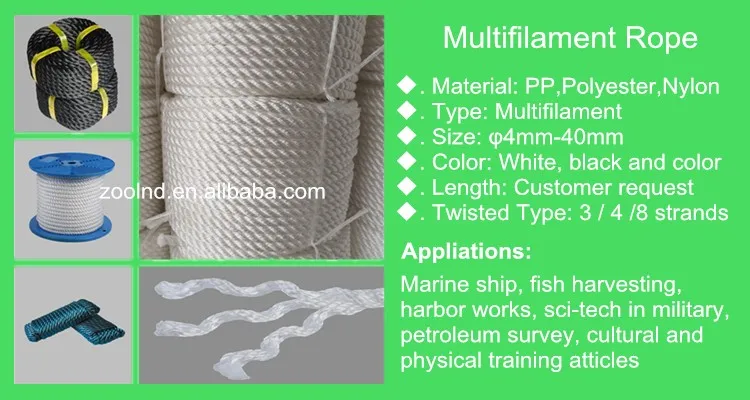 3 Strands Twisted Polyethylene Rope 12mm Pe Rope For Fishing Rope - Buy ...