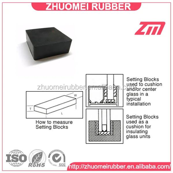 Hard Rubber Setting Blocks - Buy Rubber Setting Block,Setting Blocks ...