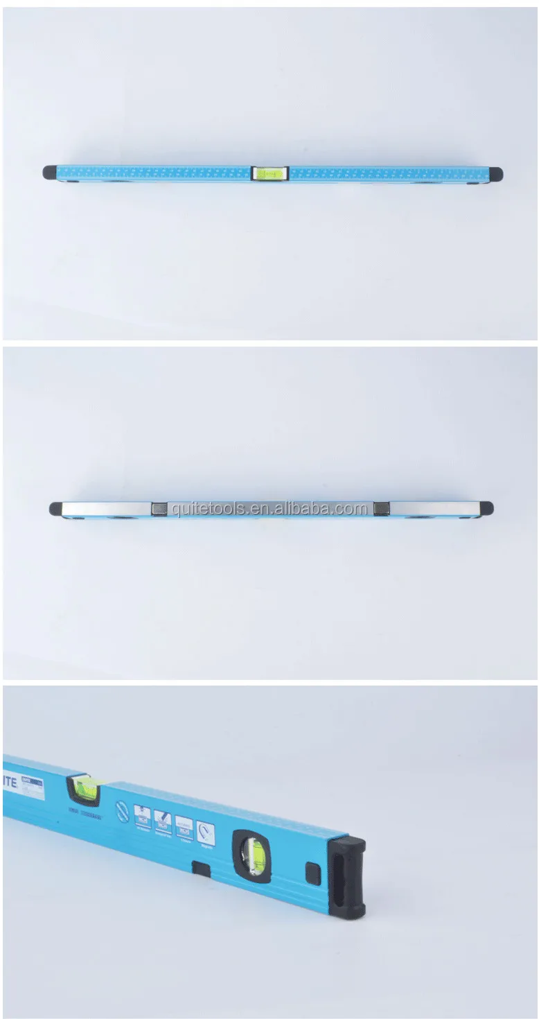 Aluminum Frame 1000mm Water Level Ruler For Sale With 3 Accuracy Shock ...