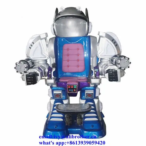 Cheap Kids Amusement Park Ride Mall Children Games Walking Robot - Buy ...