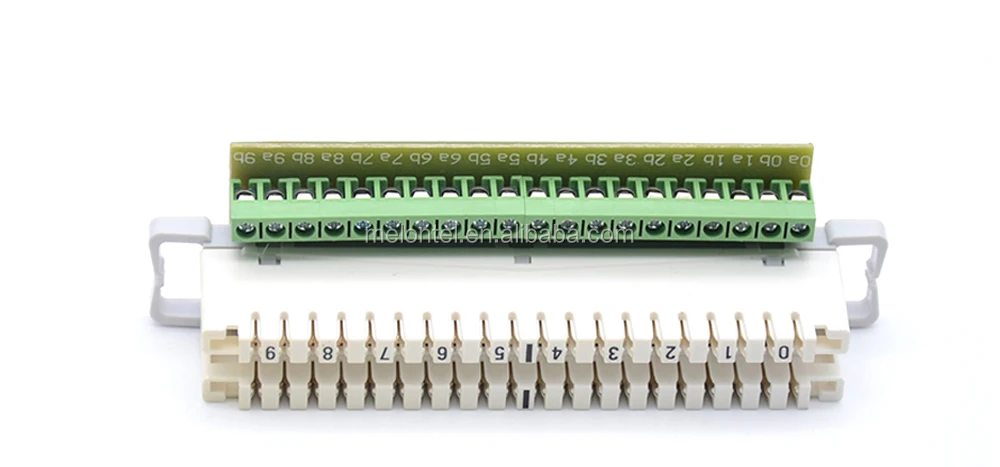 Mt-2006 10 Pair Lsa Strip Lsa Pcb Module Krone Strip With Screw ...