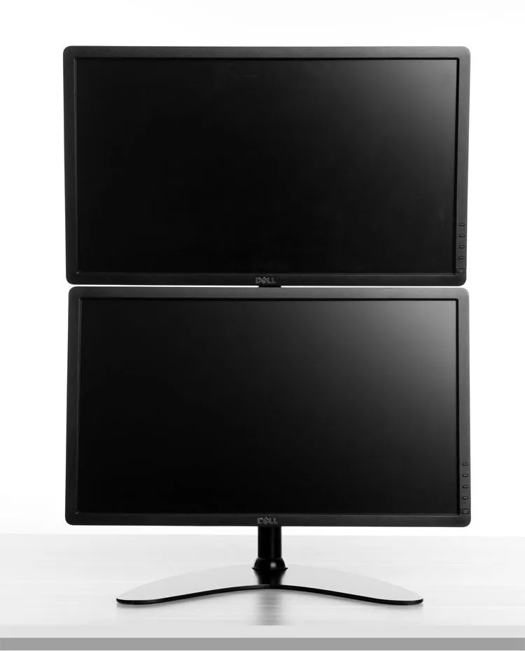 Dual Adjustable Computer Case Monitor Mount Vesa Mount Pc Case (bewiser ...