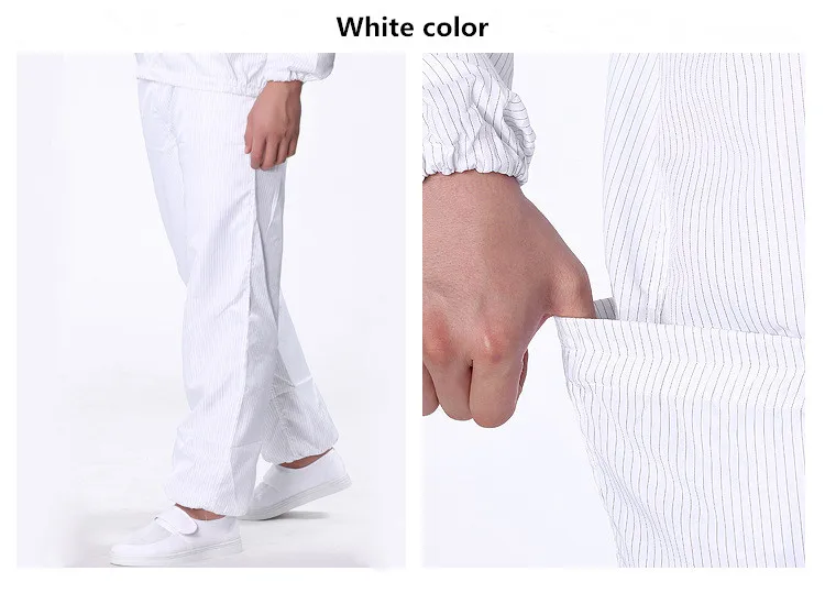 Antistatic Pants Esd Cleanroom Pants Polyester+conductive Pants For ...
