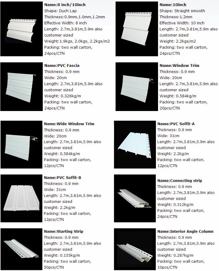 Plastic Decorative Panel Board Pvc Exterior Ceiling Vinyl Soffit Vent ...