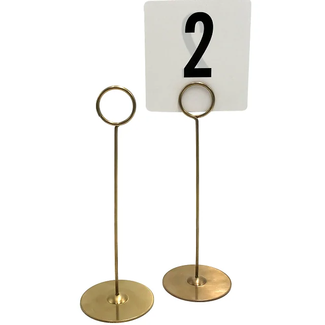 Free Sample Reservation Sign Tent Stand Table Place Card Number Holder ...