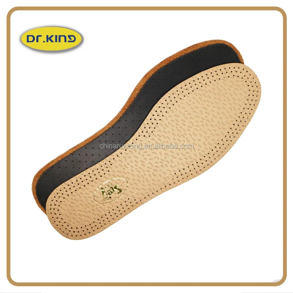 Customized Waterproof Genuine Leather Shoe Insoles - Buy Leather Insole ...