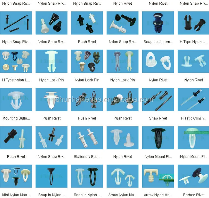 Hot Item! R Type Nylon Snap Rivet Snap Rivet Fastener Plastic Snap ...