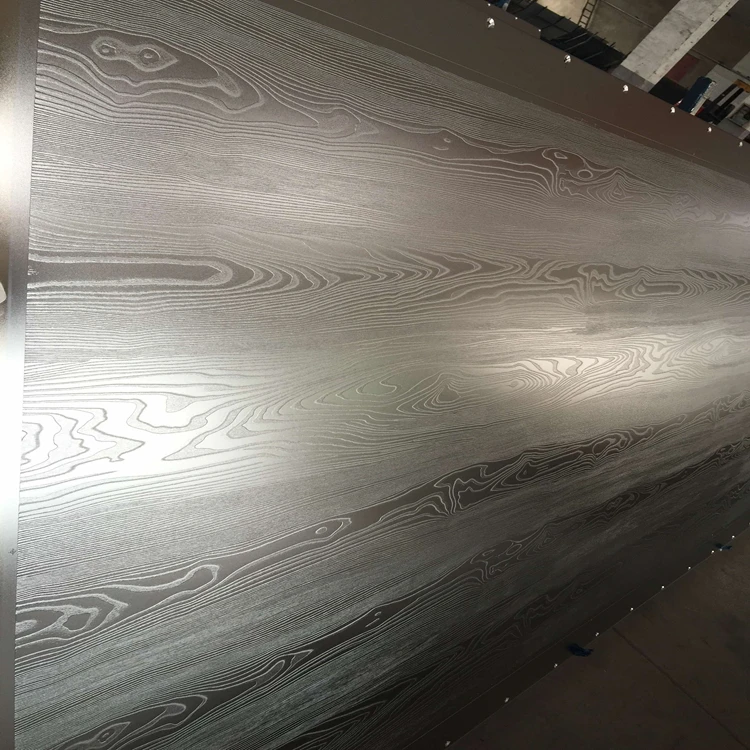 Deep Embossed Stainless Steel Press Plate For Hpl Furniture - Buy Press ...