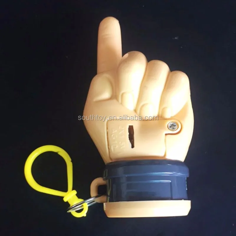 Hand Joke Electric Pull My Finger Fart Keychain Fart Noise Sounds Toy ...