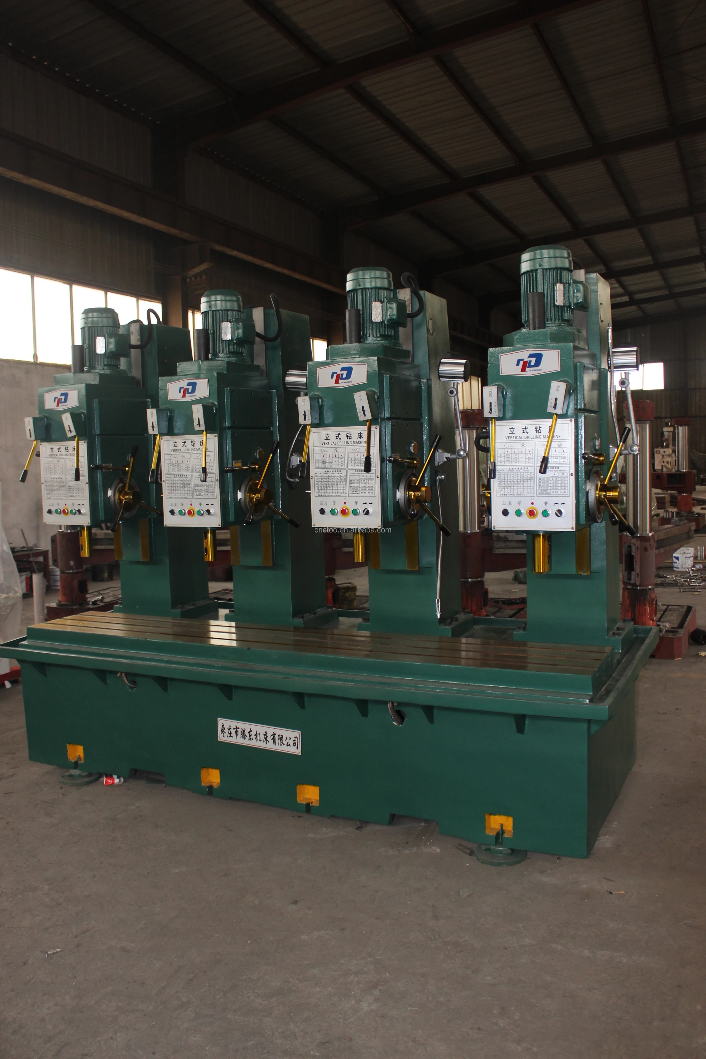 High Quality And Stable Gang Drilling Machine Z5632-4a Gang Drill Multi ...