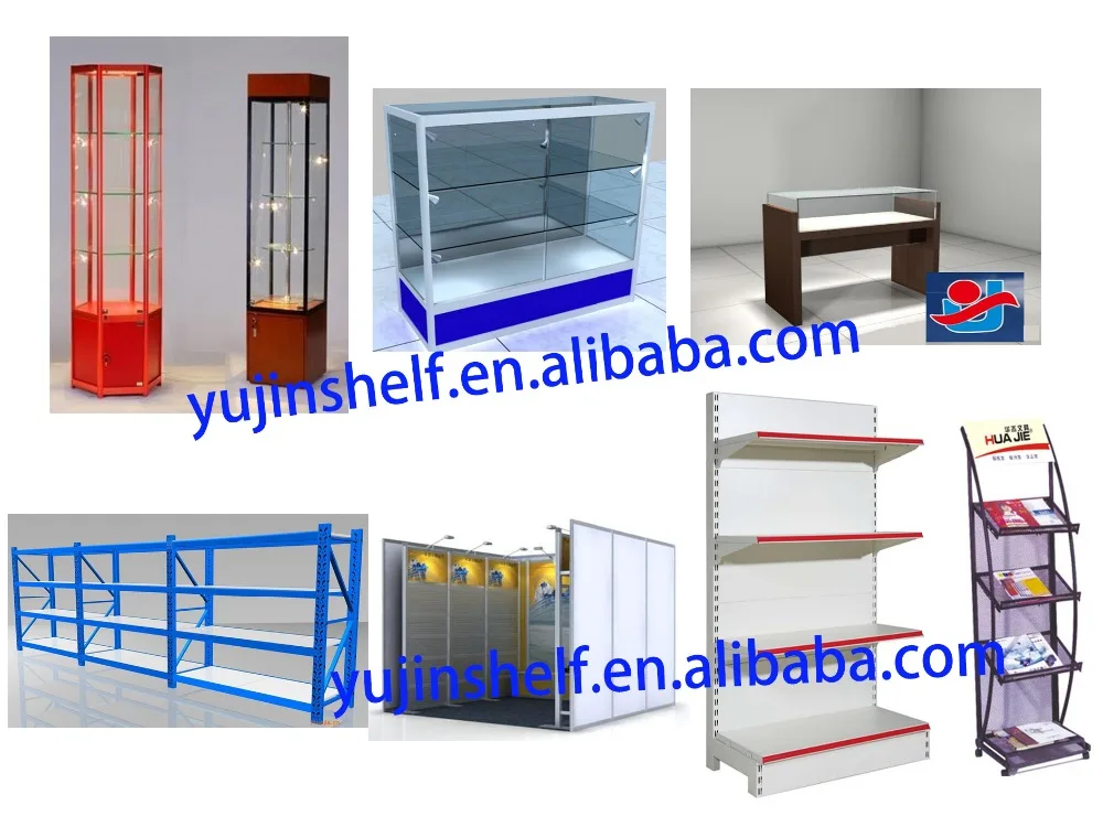 Used Full Vision Glass Display Case - Durable & Versatile