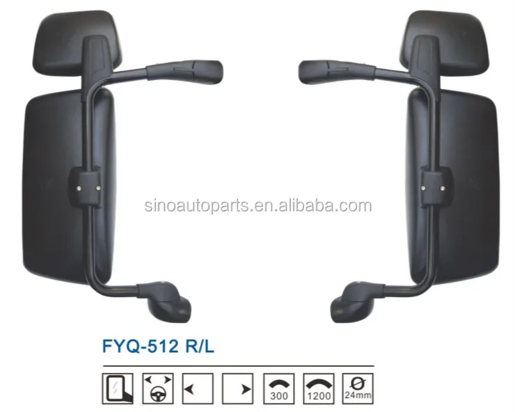Truck Side Mirror Auto Rearview Mirror 1484041 1484042 For Scania P380 ...
