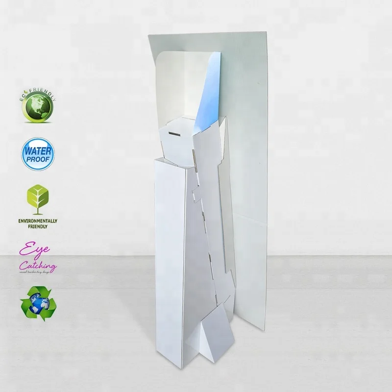 Customized Cardboard Totem Display Standee - Eco-friendly